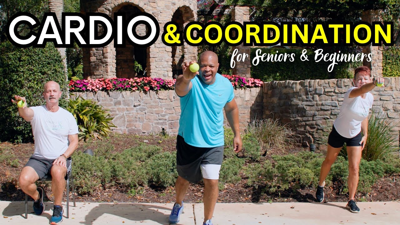 9-Min Standing CARDIO & COORDINATION Workout | No Squats | No Jumping ...