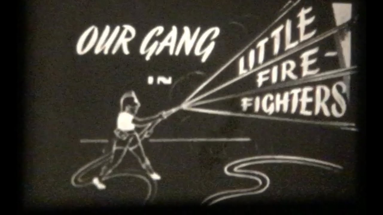 Standard 8mm Film Little Fire-Fighters (1922) b&w silent 200ft reel ...