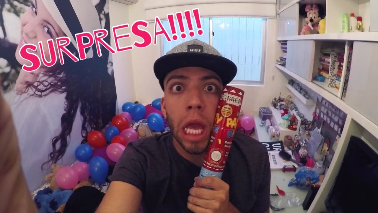 Enchi O Quarto Da Minha IrmÃ Com Quase 200 BalÕes Youtube