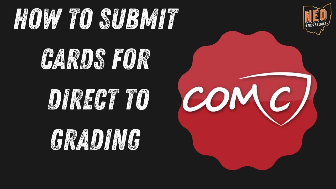 How to submit cards to COMC for Direct to Grading. - YouTube