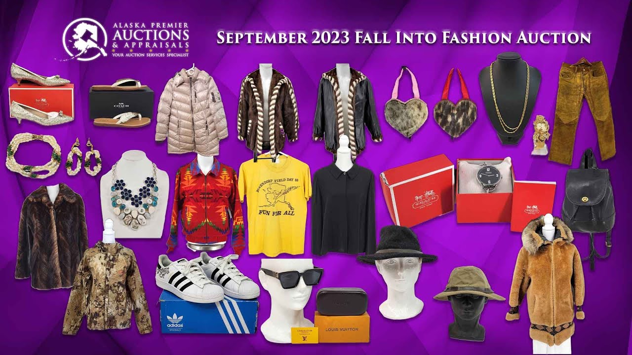 September 2023 Fall Into Fashion Auction TOP LOTS! - YouTube