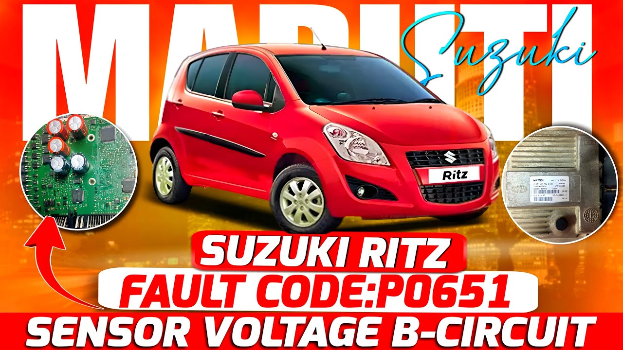 Maruti Suzuki Ritz Fault Code P0651 | Sensor Voltage B Circuit Issue ...