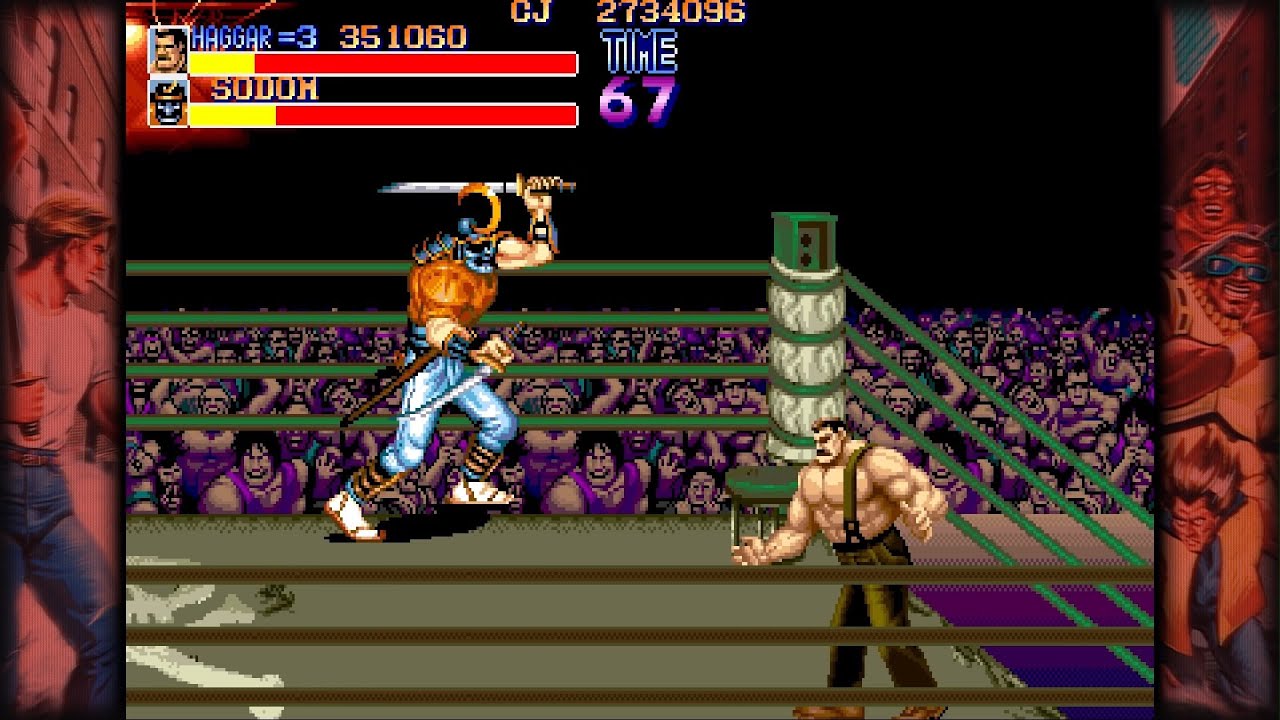 Final Fight Subway Park Stage Arcade - YouTube