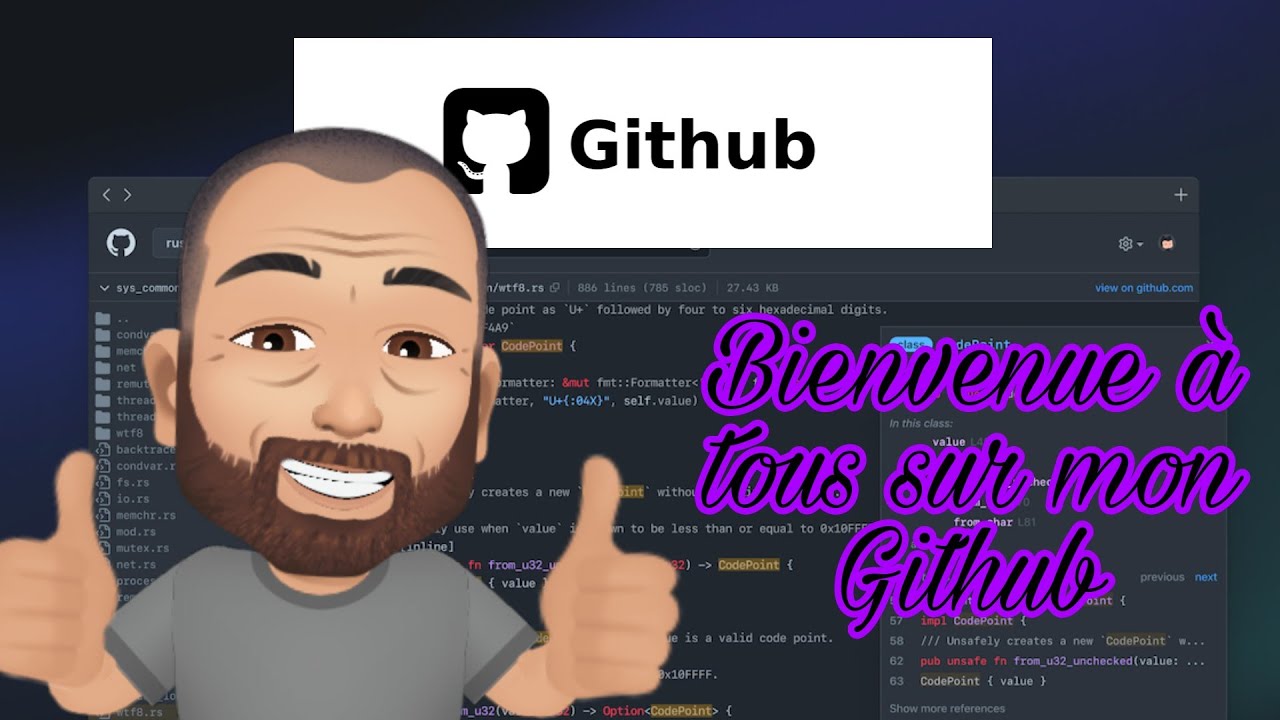 🎉BIENVENUE À TOUS SUR MON GITHUB🎉 - YouTube