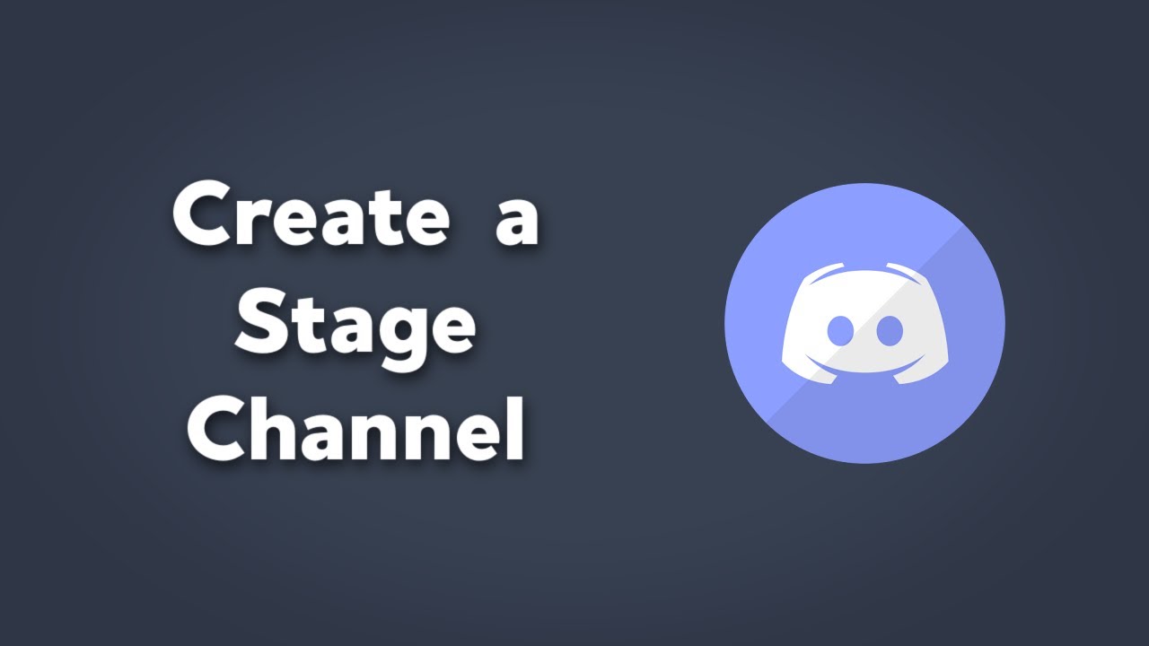 Create a Stage Channel in Discord | How to create a discord stage ...