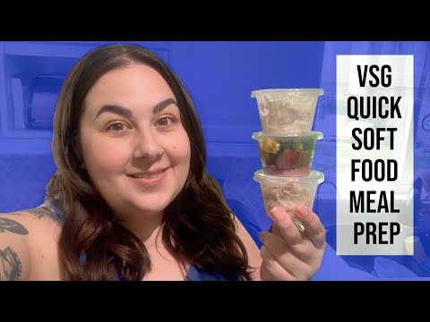 QUICK VSG SOFT FOOD MEAL PREP // VSG SURGERY 2022 - YouTube