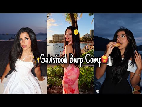 ♥ Galvsfood ULTIMATE BURP compilation (All burps and hiccups) ★ @galvsfood ♡