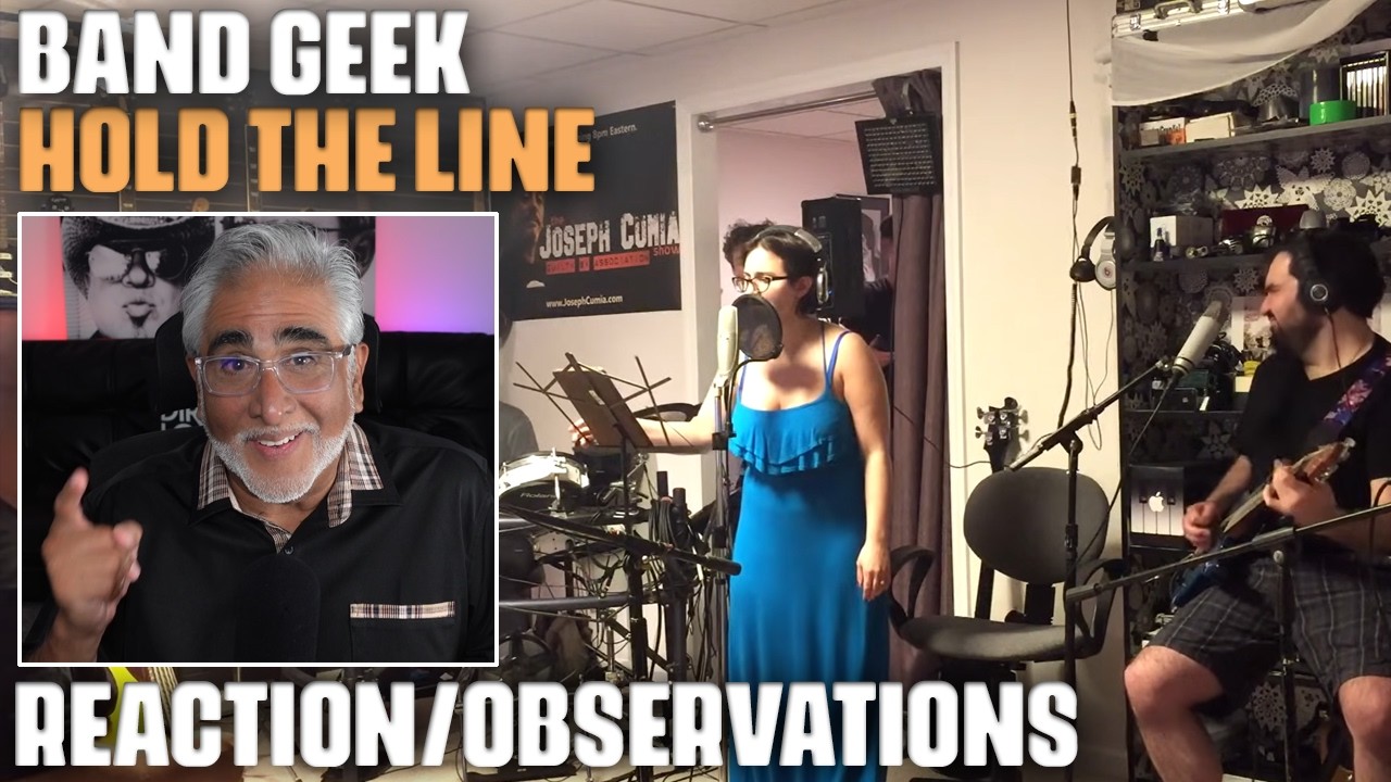 "Hold The Line" (Toto) by Band Geek, Reaction/Observations by Musician ...