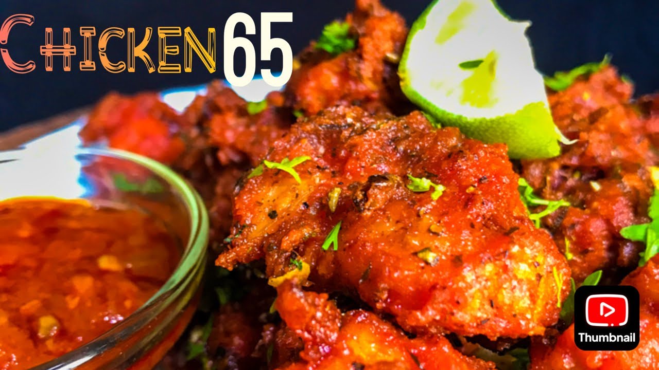 How To Make Chicken 65 At Home || Boneless Chicken 65 || Easy Chicken ...