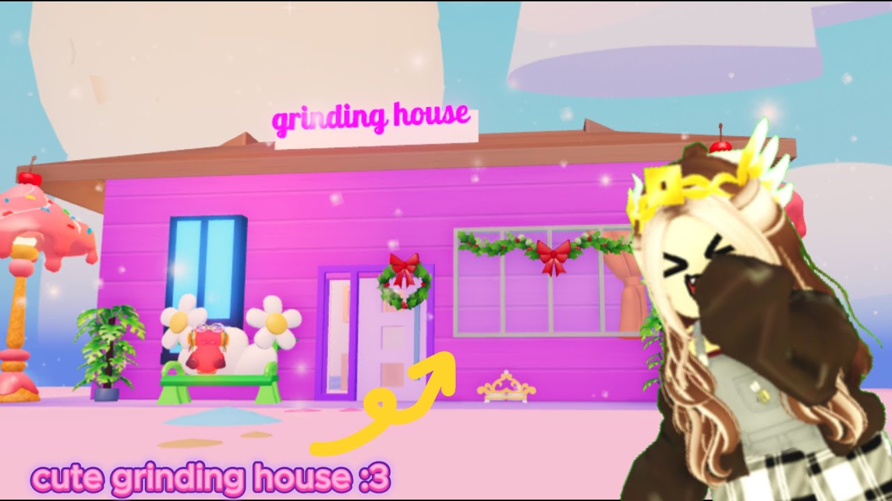how to build a grinding house in adopt me - YouTube