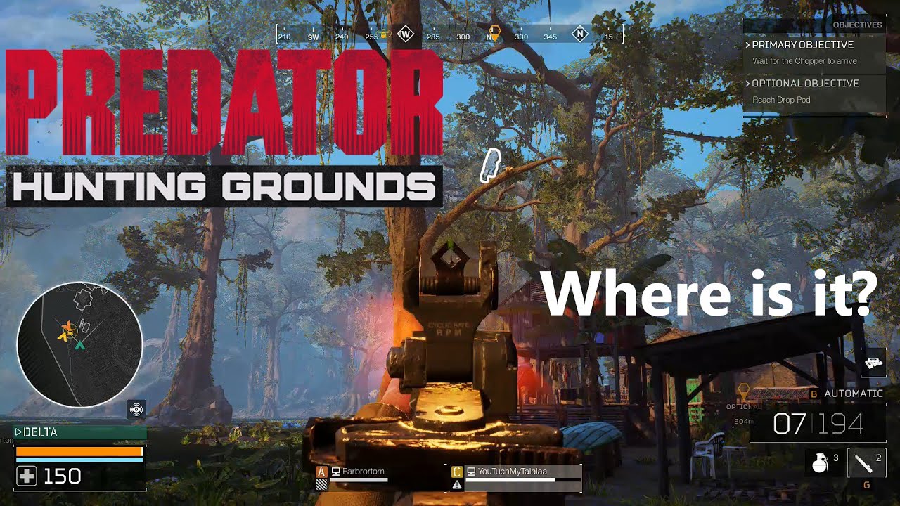 Predator: Hunting grounds - Soldier gameplay (It is an awesome game ...
