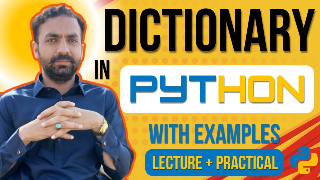Lec-22: Dictionary in python with example | Python full Course - YouTube