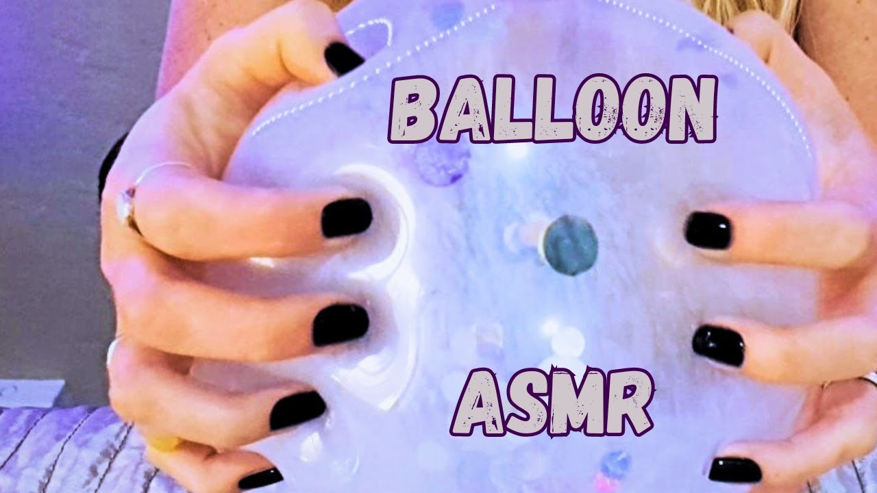 ASMR |🎈 Balloon Tapping & Playing - YouTube