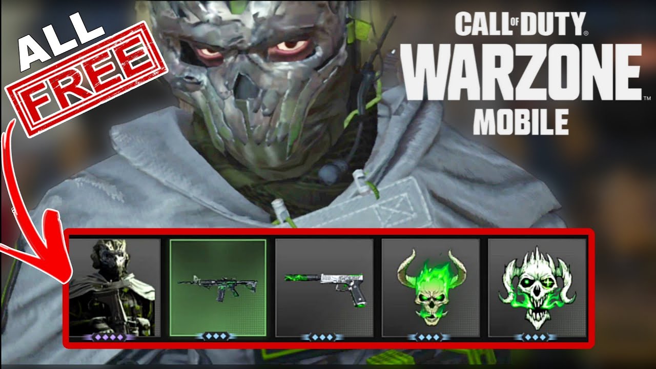 HOW TO GET FREE GHOST SKIN IN CALL OF DUTY WARZONE MOBILE - YouTube