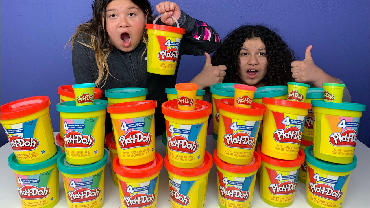 Don’t Choose the Wrong GIANT Play-Doh Slime Challenge - YouTube
