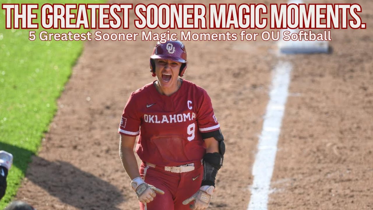 Greatest Sooner Magic Moments for OU Softball - YouTube