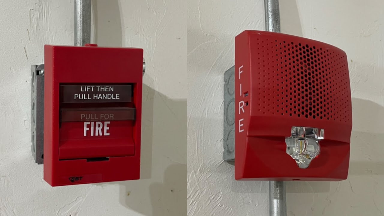Adding a New Speaker Strobe and Pull Station in Garage | Summer Fire ...