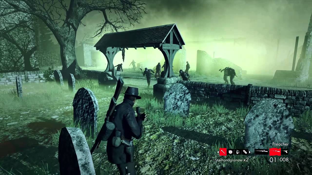 Zombie Army Trilogy gameplay part 2 - YouTube