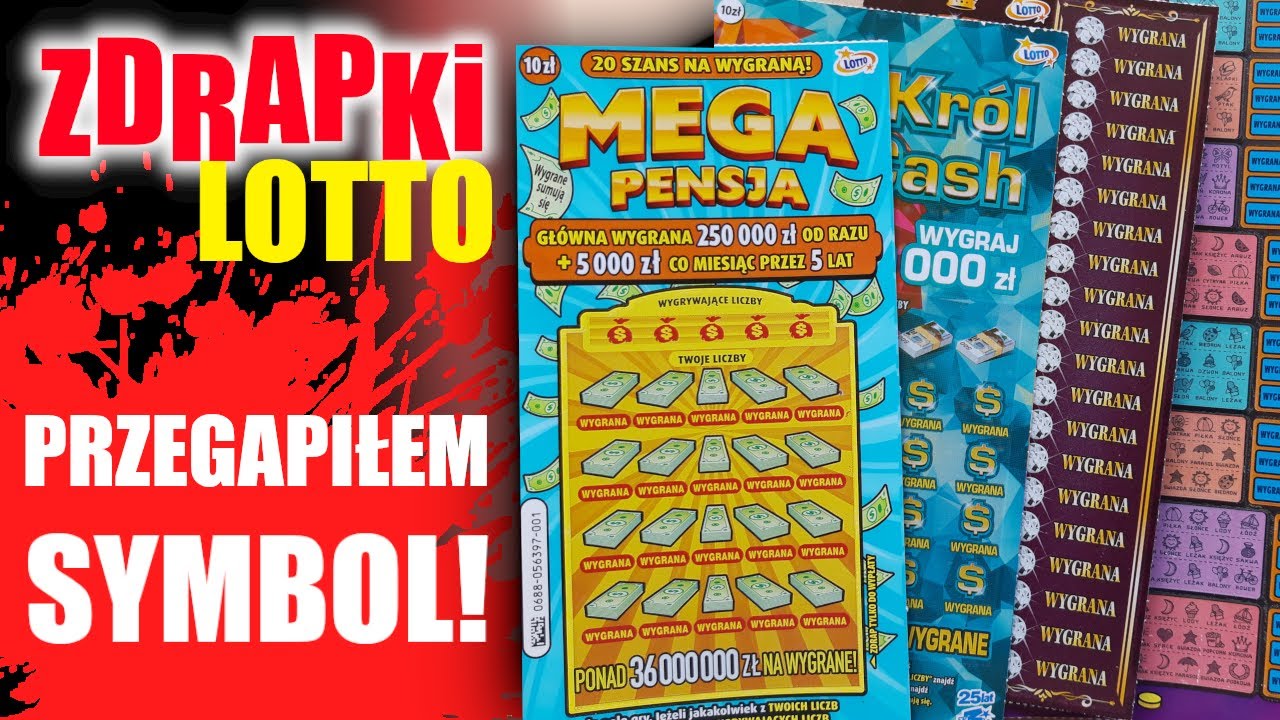 #043 🍀 ZDRAPKI LOTTO 🍀🎲Już myślałem że... A tu niespodzianka!😉💥👍 ...