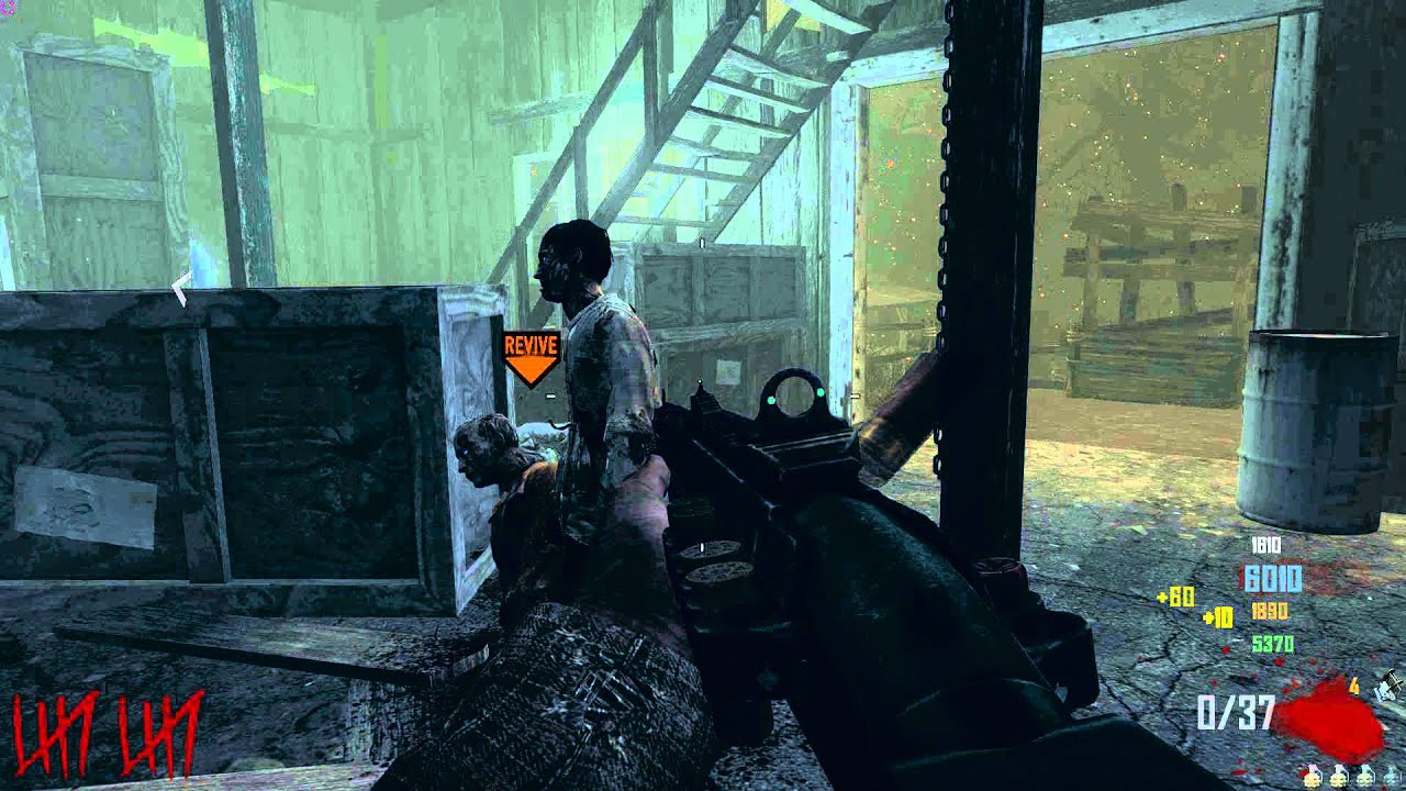 cod black ops 2 zombies gameplay - YouTube