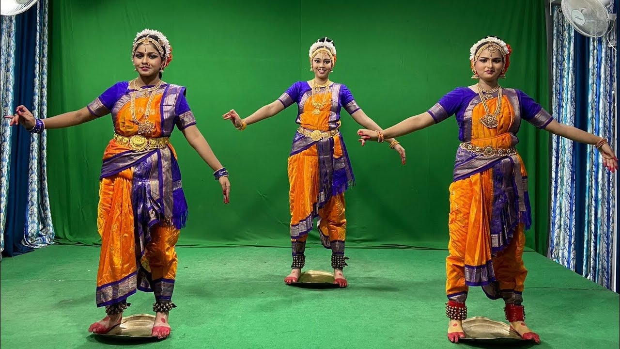 Krishnam Kalaya Sakhi | Tarangam | Sai Sannidhi Kuchipudi dance Academy ...