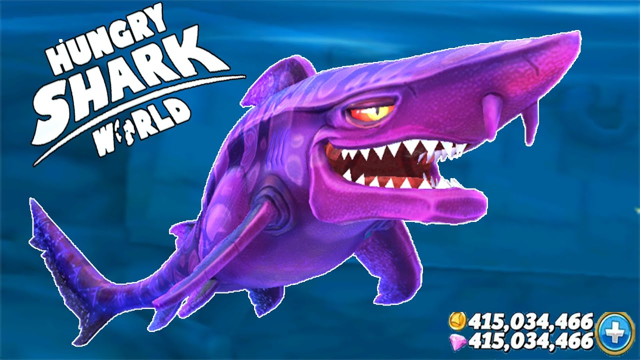 Hungry Shark World - DARK MAGIC SHARK - New Update - Android Gameplay ...