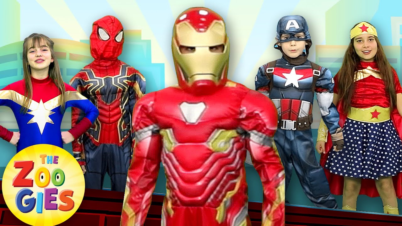 The Zoogies - Clap Your Hands | Spider-man, Wonder Woman, Captain ...