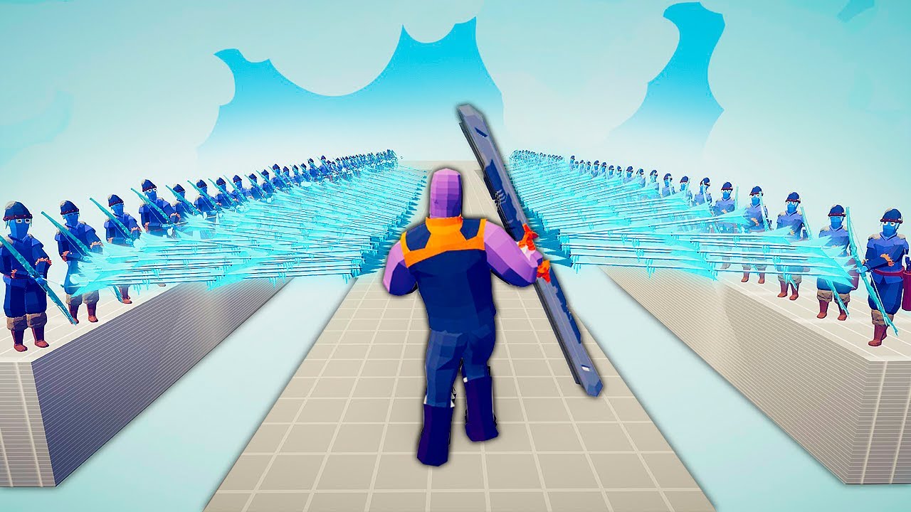 WHO CAN SURVIVE ICE ARCHERS DEATHRUN? | TABS Totally Accurate Battle ...