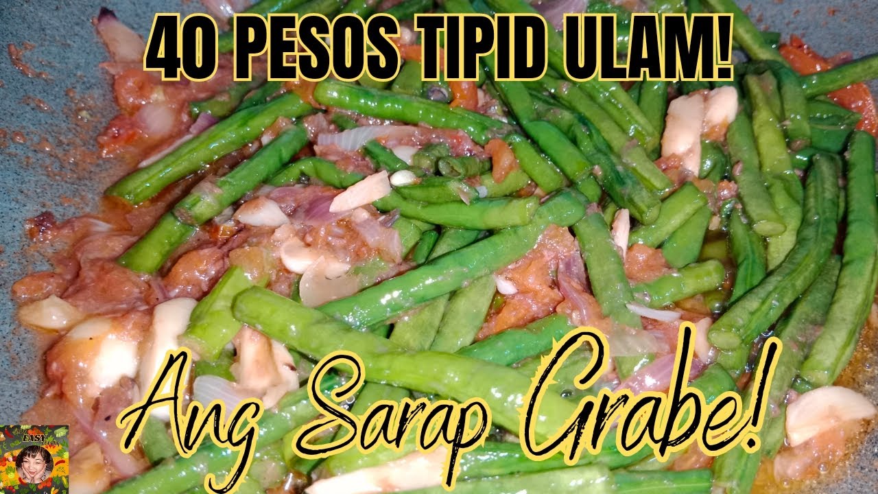 40 Pesos Tipid Ulam Ang Bilis Lang Lutuin Super Easy Sitaw Recipe 40-pesos-tipid-ulam-ang-bilis-lang-lutuin-super-easy-sitaw-recipe