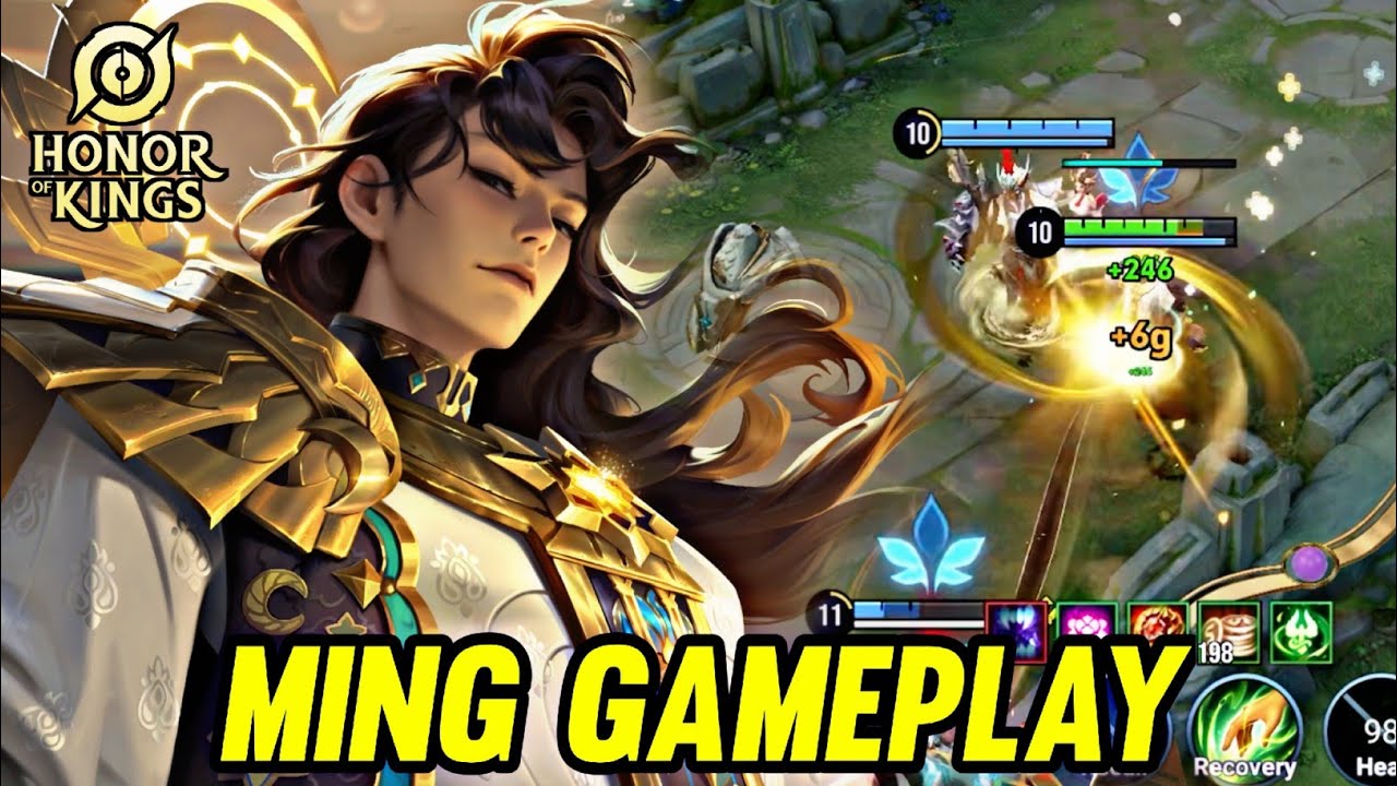 HOK : MING GAMEPLAY | IN SUPPORT - HONOR OF KINGS - YouTube