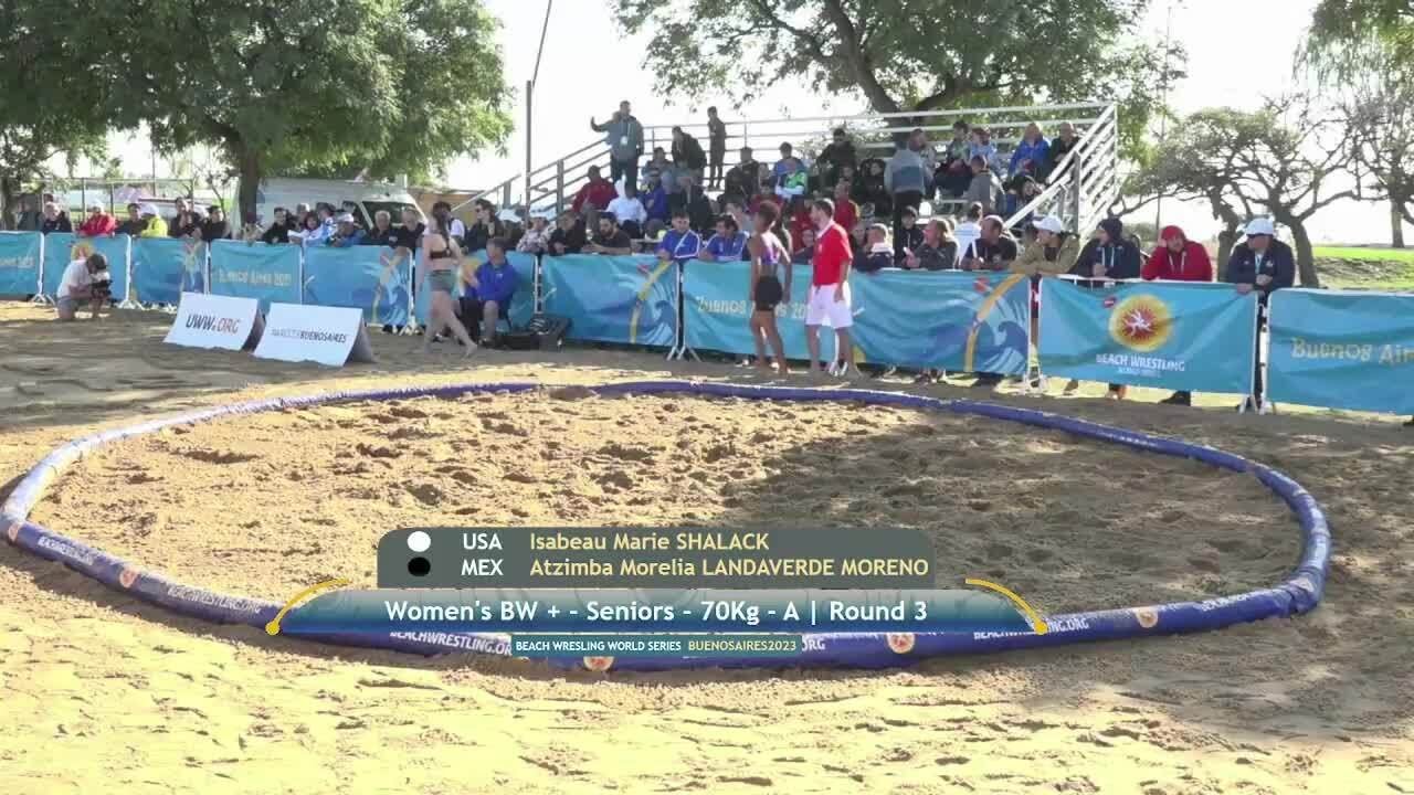 A | Round 3 • Women's BW +70Kg • Isabeau Marie SHALACK (USA) vs ...