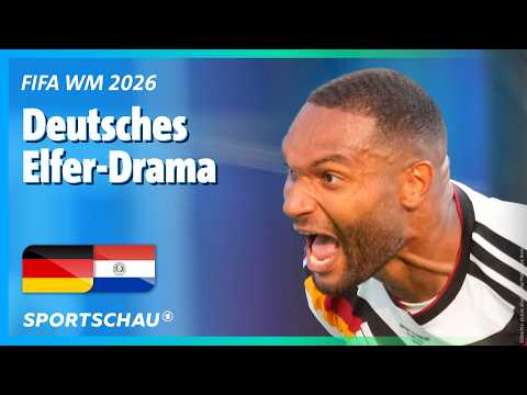 Das komplette Elfmeterschießen: Paraguay - Deutschland FIFA WM 2026 | Sportschau