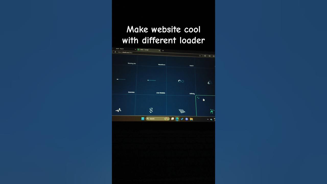 This Simple CSS Loader Will Blow Your Mind 🤯#webdevelopment #ui # ...