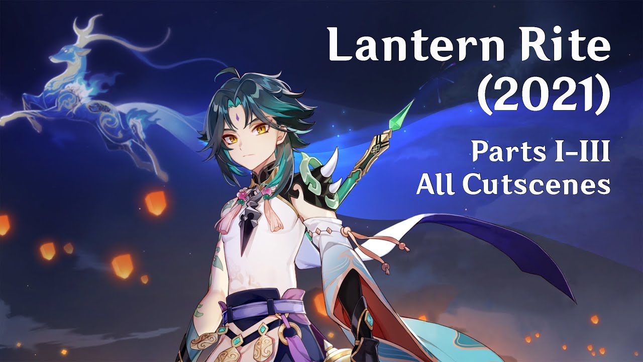Lantern Rite | Genshin Impact | Lantern Rite 2021 Event Quest Cutscenes ...