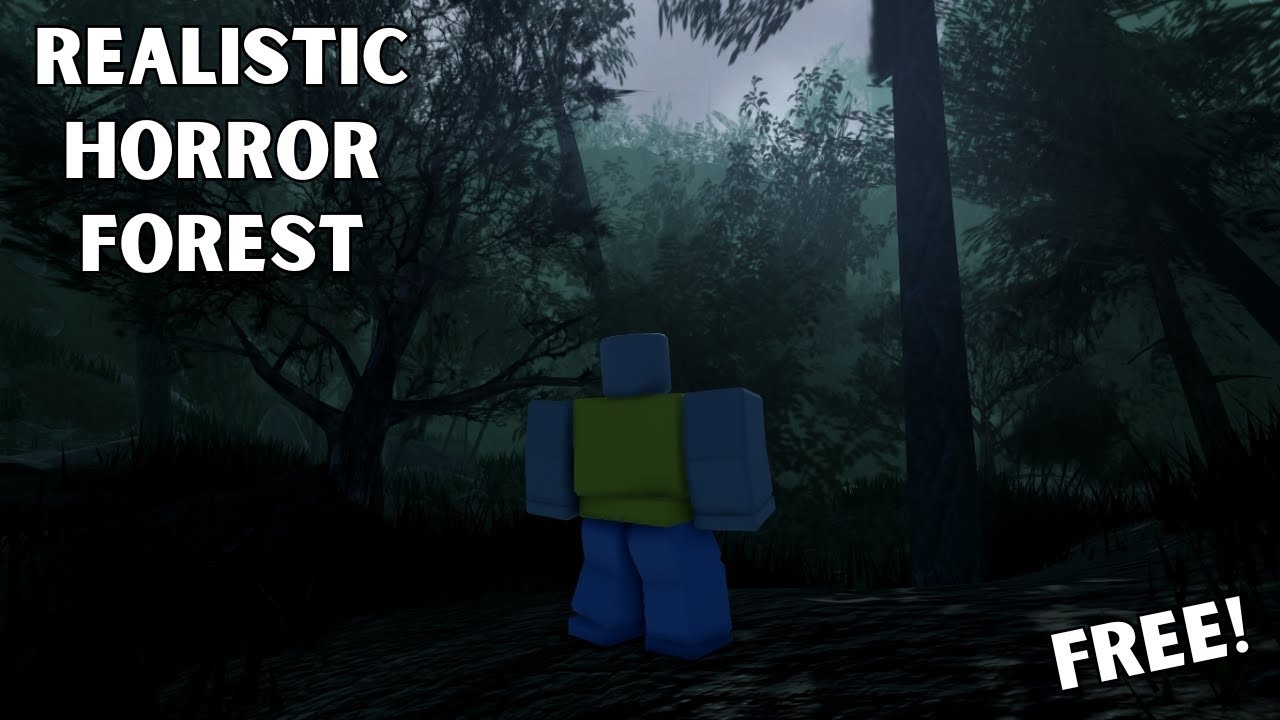 ROBLOX - Realistic Horror Forest Map! (FREE) - YouTube