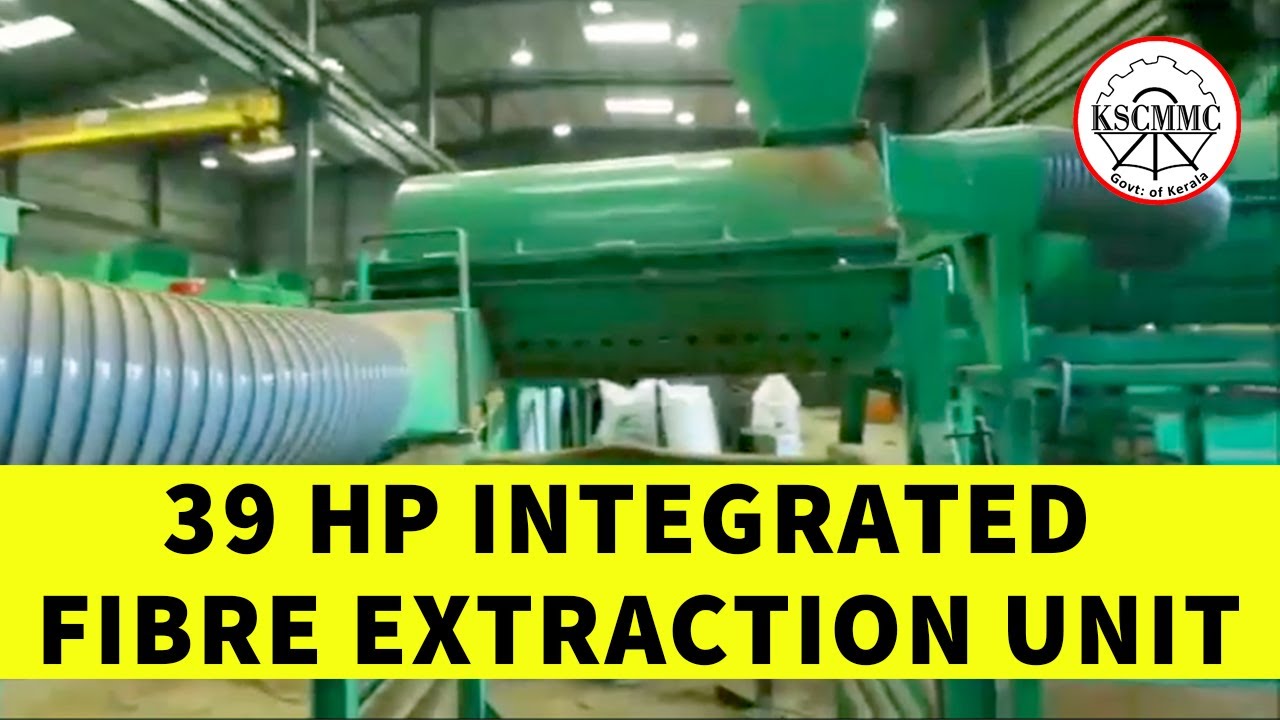 39 HP Integrated Fibre Extraction Unit | KSCMMC - YouTube