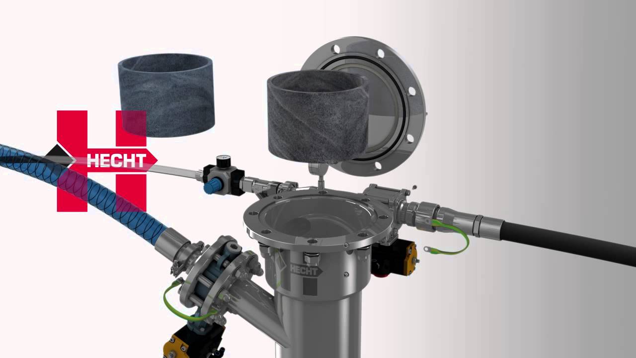 ProClean Conveyor PCC 200 - Filterwechsel - Filter change - YouTube