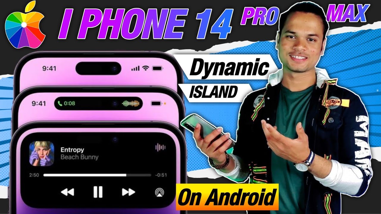 Enable I PHONE 14 PRO MAX Dynamic Island Feature In Any Amdroid Mobile 2022!!! - YouTube