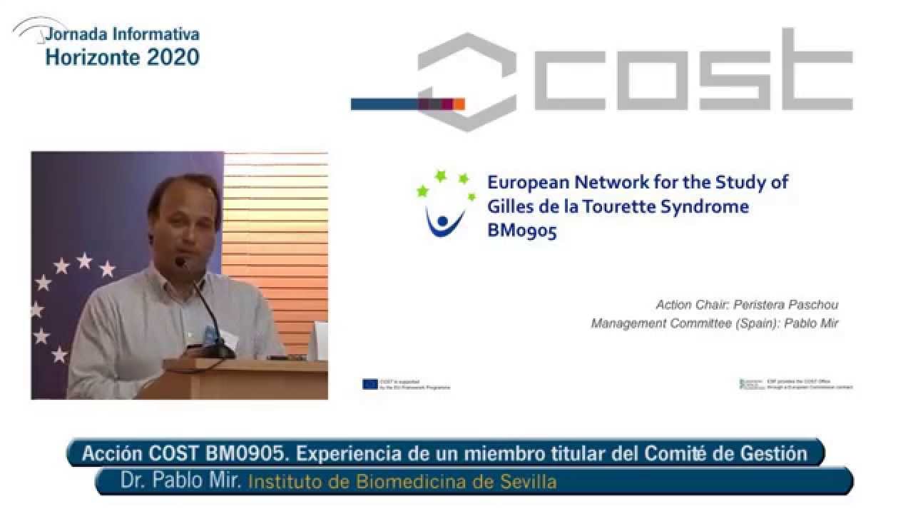 Pablo Mir en "Ejemplos prácticos de la participación en COST de la ...