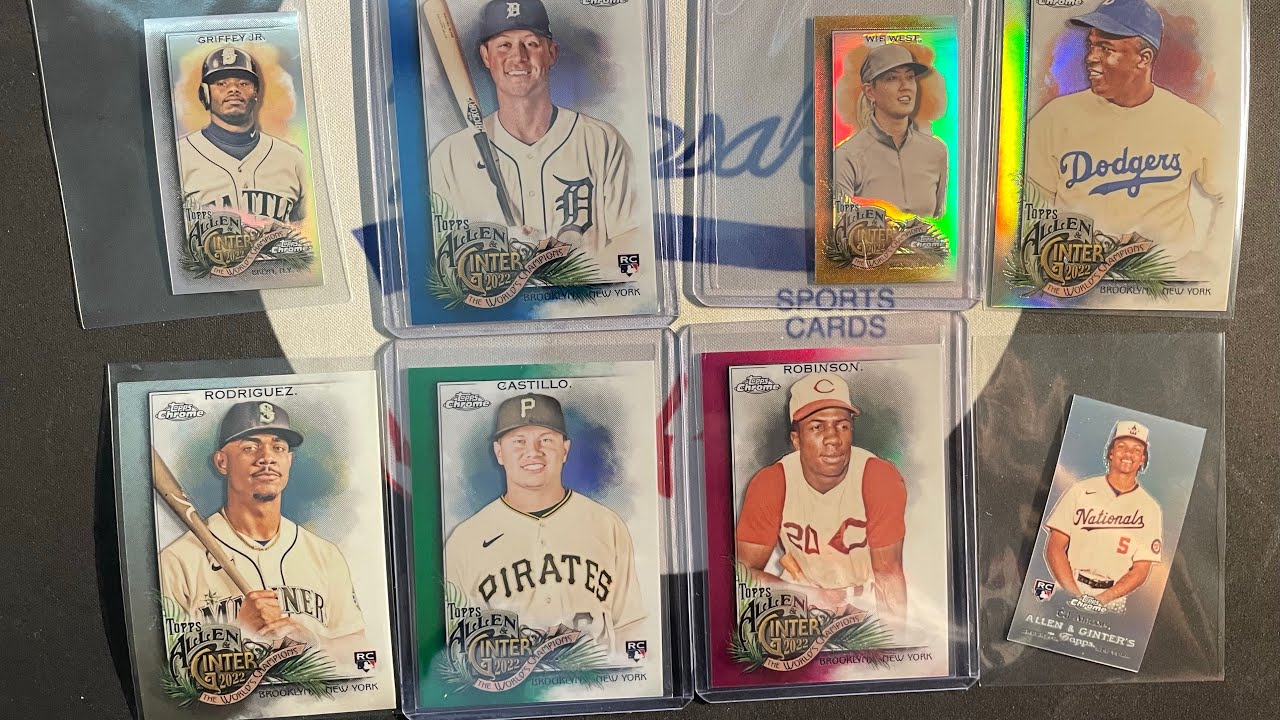 2022 Allen & Ginter Chrome Roy 7-4-23 - YouTube
