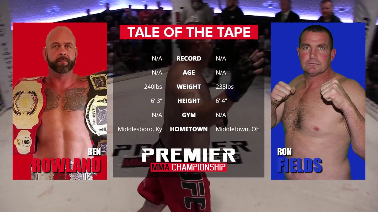 Premier MMA Championship 4 Ron Fields vs. Ben Rowland - YouTube