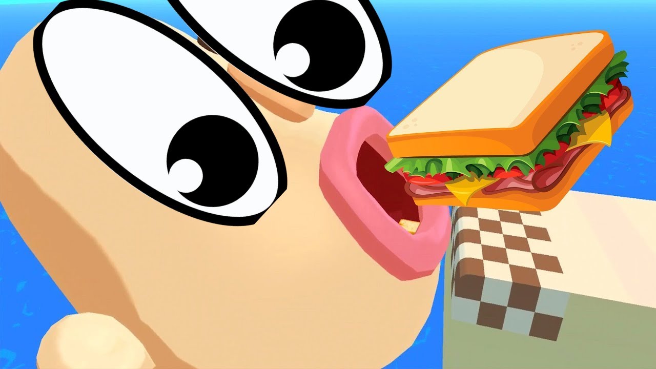 Sandwich satisfying run mobile games - All Levels (IOS, Android) - YouTube