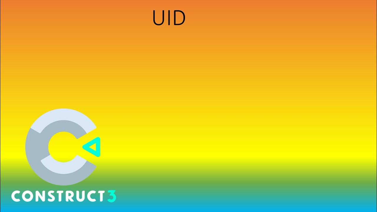Construct 3 tutorial part 23 (UID tutorial) - YouTube