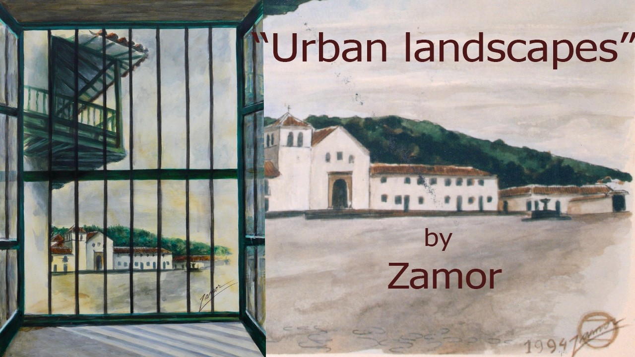 51.- Zamor Artworks (Urban Landscapes, 2014) Watercolors - YouTube
