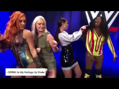 WWE FUNNY DANCING MOMENTS.ENJOY WWE MOMENTS - YouTube
