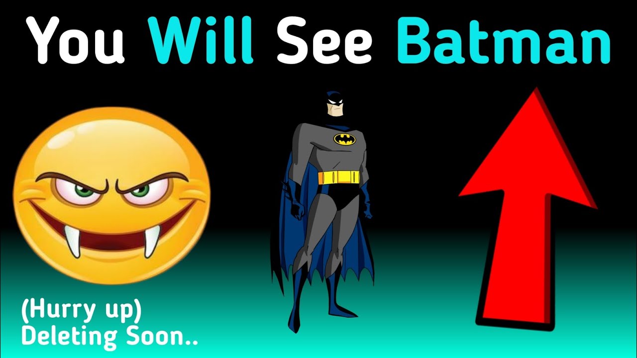 This Video Will Make You See Batman in your Room - YouTube