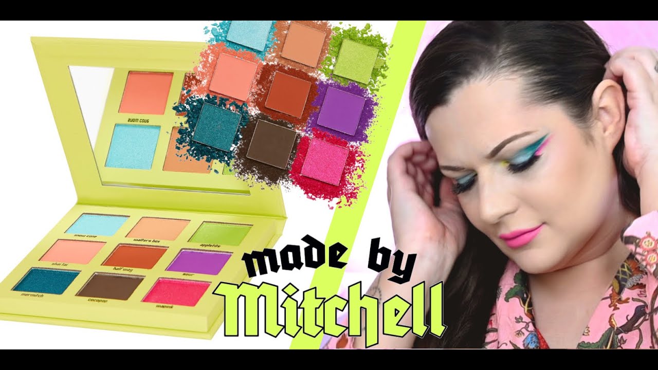makeup test: Made by Mitchell mini eyeshadow palette review | Mini ...