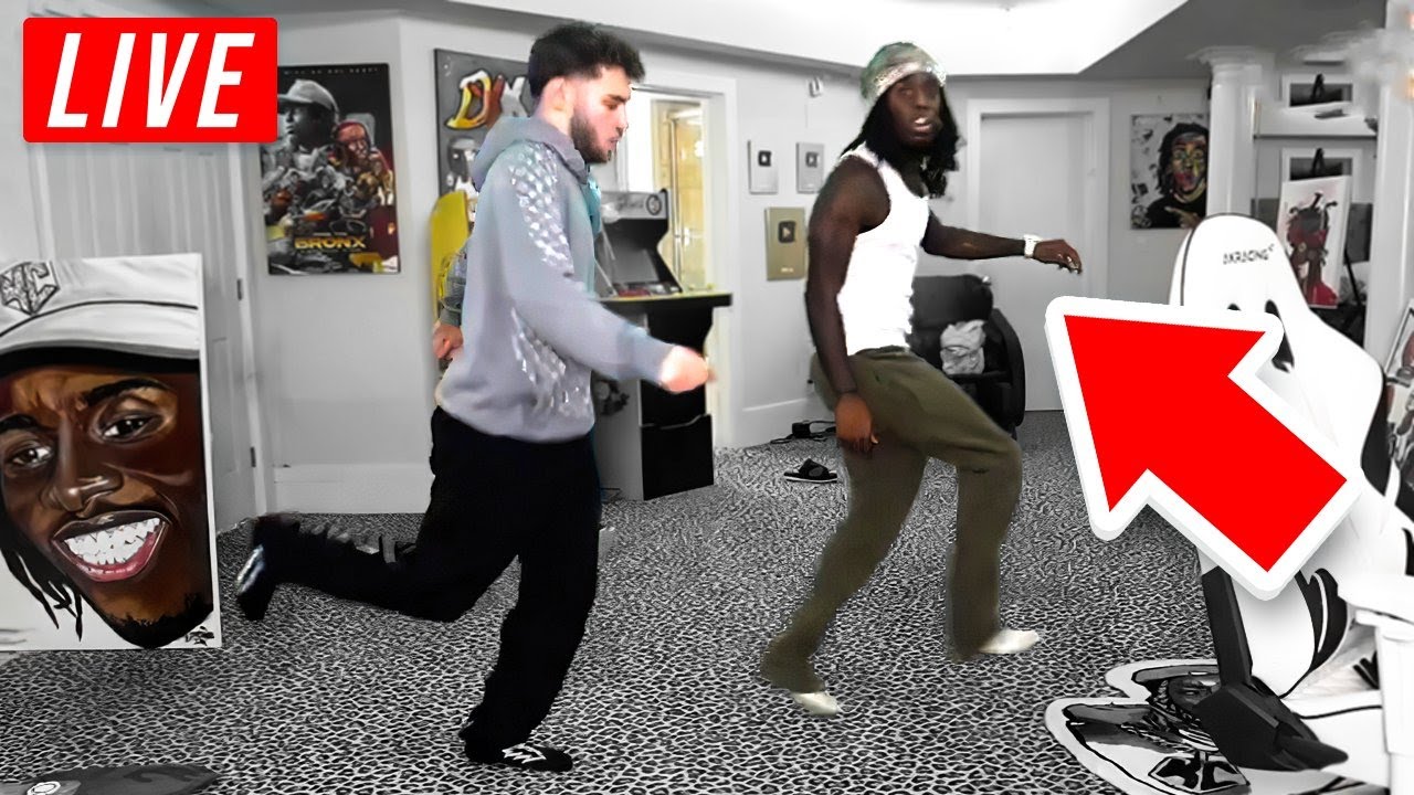 Kai Cenat Teaches Adin Ross How To Get STURDY! - YouTube