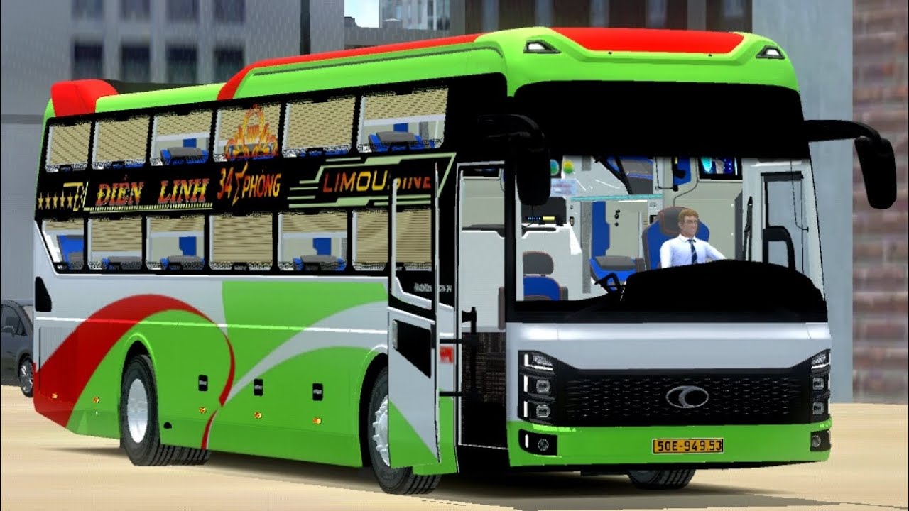 Share skin ĐIỀN LINH THACO 2025 34P PROTON BUS SIMULATOR - YouTube