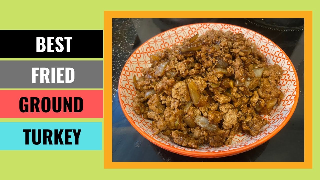 BEST Fried Ground Turkey Recipe | TURKEY MINCE | Aunty Mary Cooks - YouTube